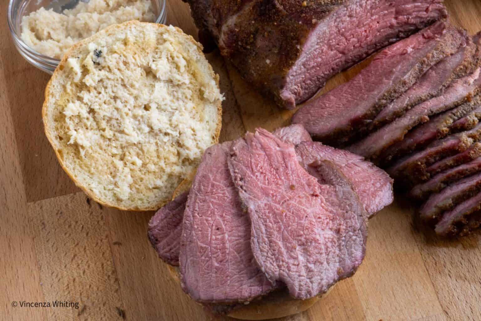 The Best Beef on Weck (Traditional Buffalo Recipe) - Enza's Quail ...