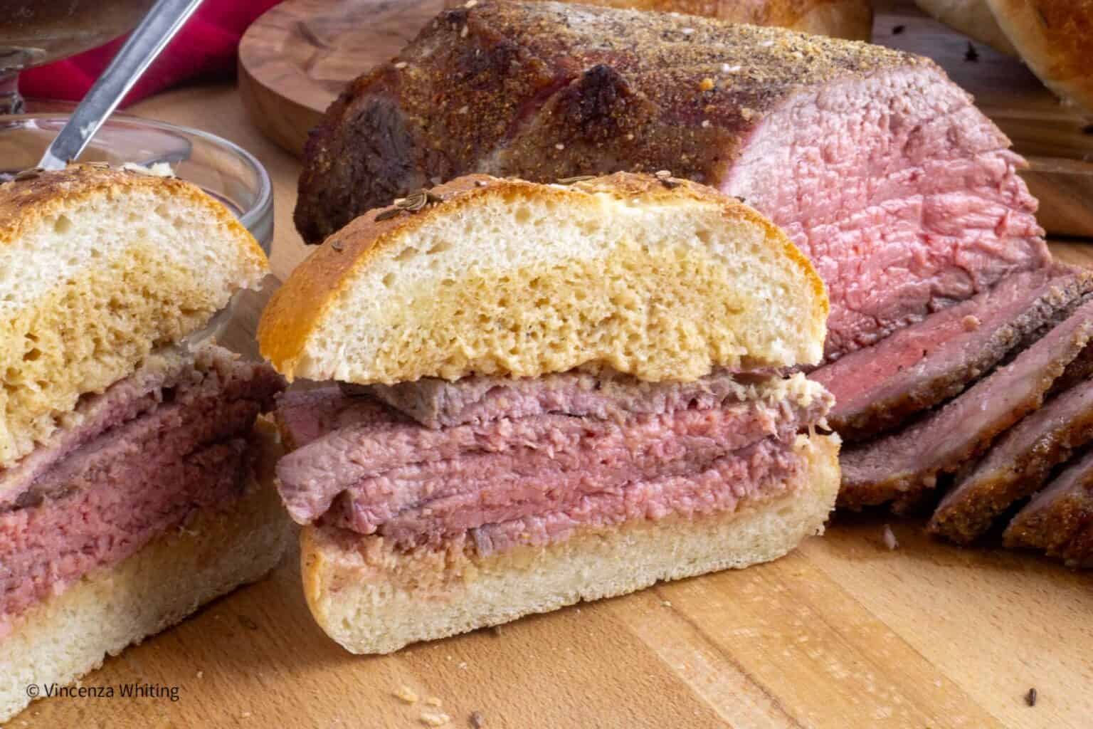 Top Round Roast Beef with Italian Herb Seasoning
