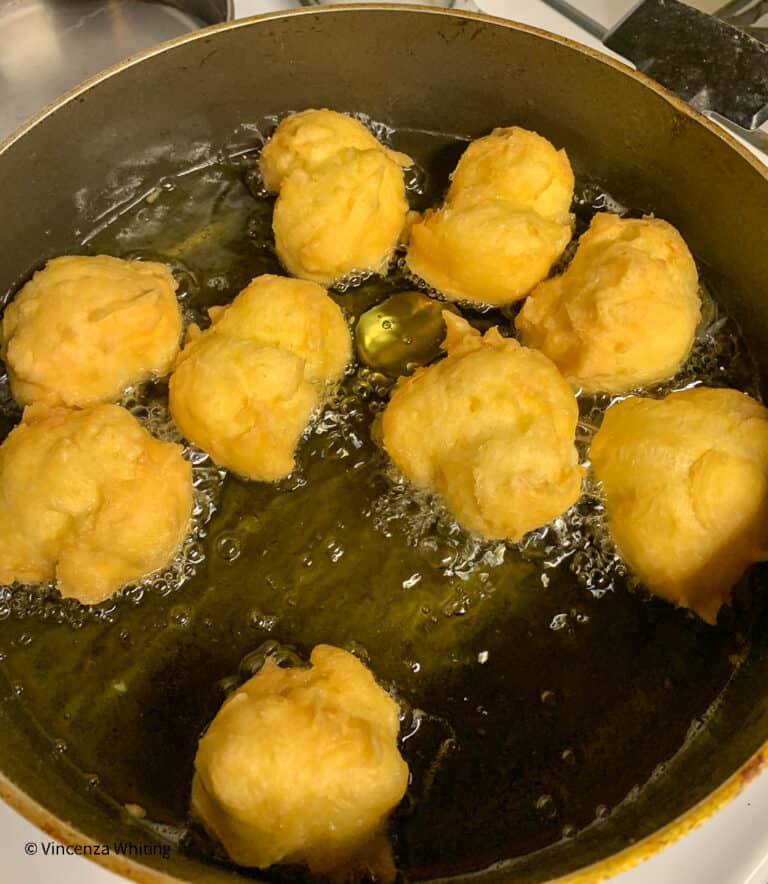 Sfingi di San Giuseppe (Sfinci) - Enza's Quail Hollow Kitchen
