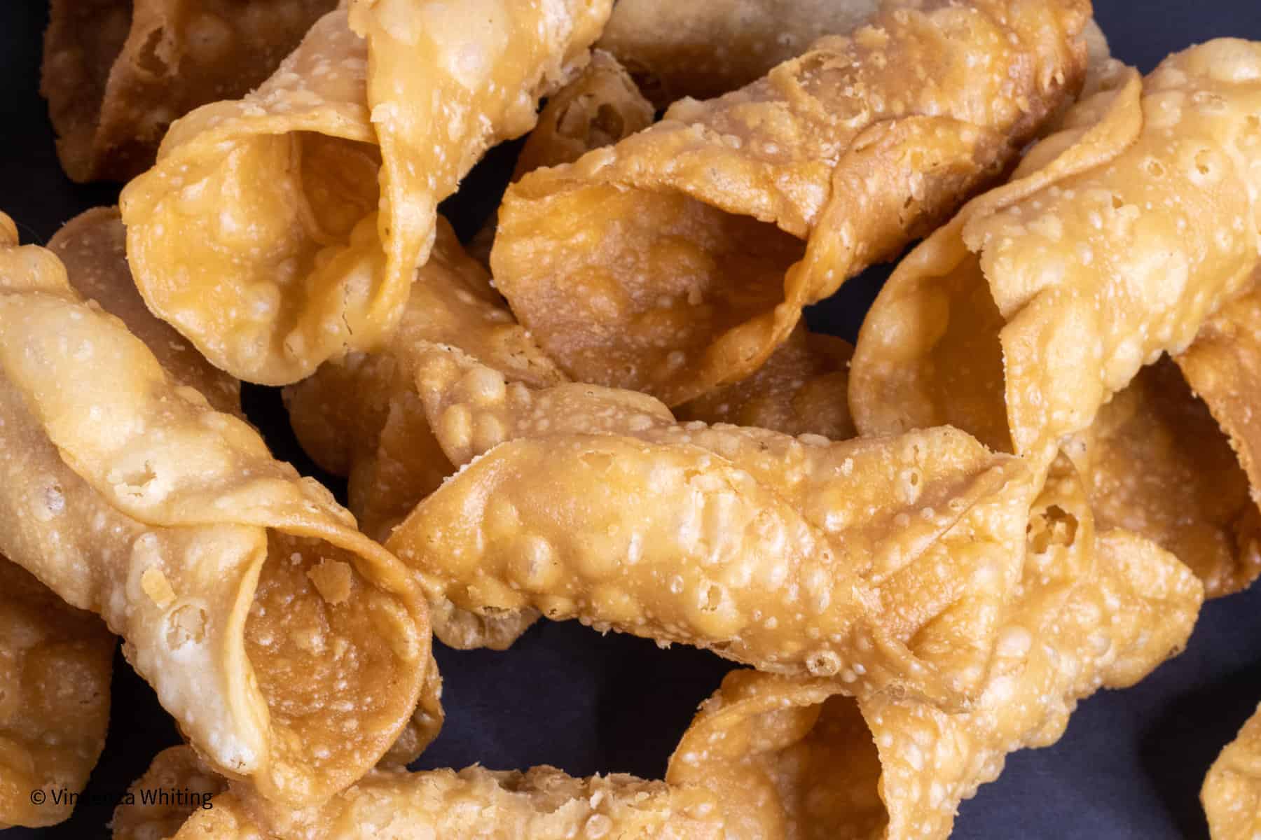 Flaky Cannoli Shells Made From Scratch - Enza's Quail Hollow Kitchen