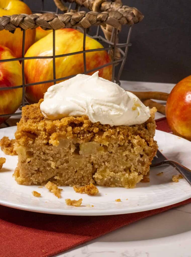 Apple Cinnamon Cake with Streusel Topping