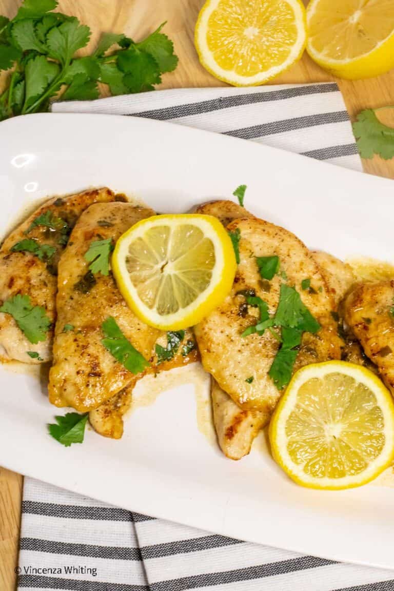 Chicken Limone (Pollo al Limone) - Enza's Quail Hollow Kitchen