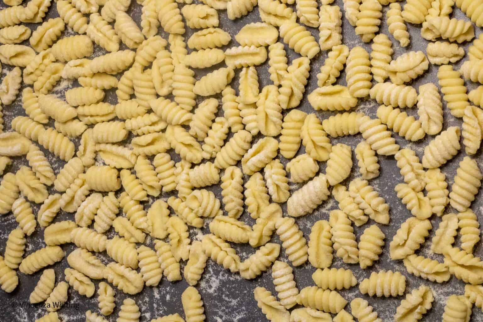 Easy 2-Ingredient Homemade Gnocchetti Pasta (Malloreddus)