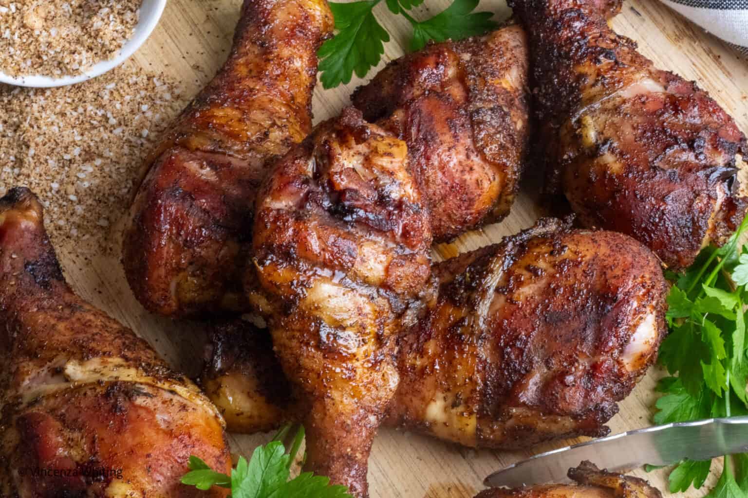 Smoked Chicken Legs - Easy and Juicy