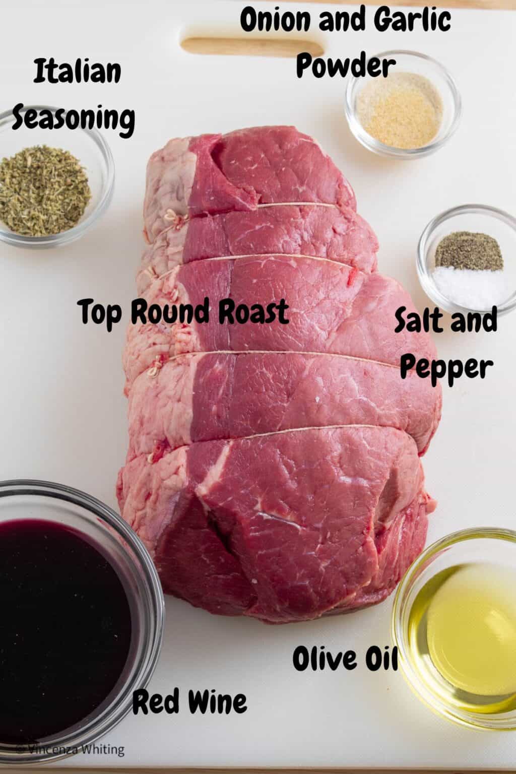 Top Round Roast Beef with Italian Herb Seasoning