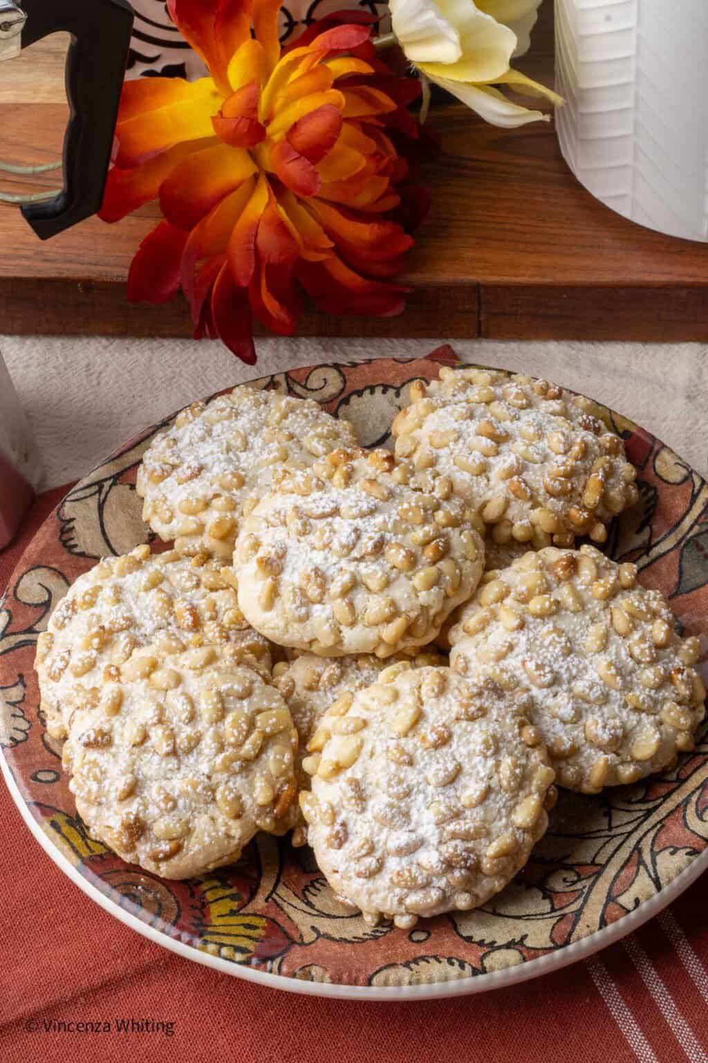 Pignoli Cookies - Easy Italian Pine Nut Cookies