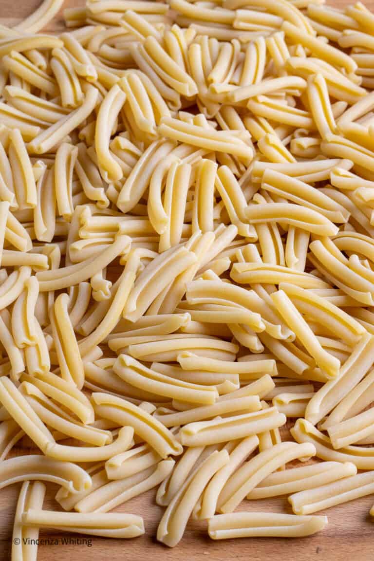 Casarecce Pasta with Pesto alla Trapanese