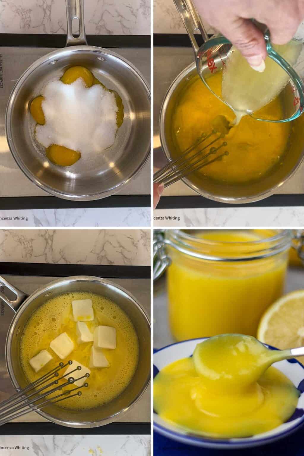 How to Make Lemon Curd ( Easy 4 Ingredient Recipe)