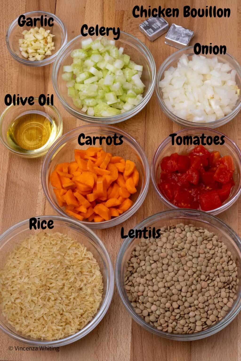 Classic Italian Lentil and Rice Soup (Lenticchie e Riso) - Enza's Quail ...