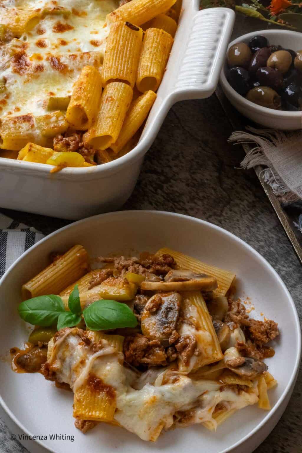 How to Make Nonna's Pasta al Forno - Enza's Quail Hollow Kitchen