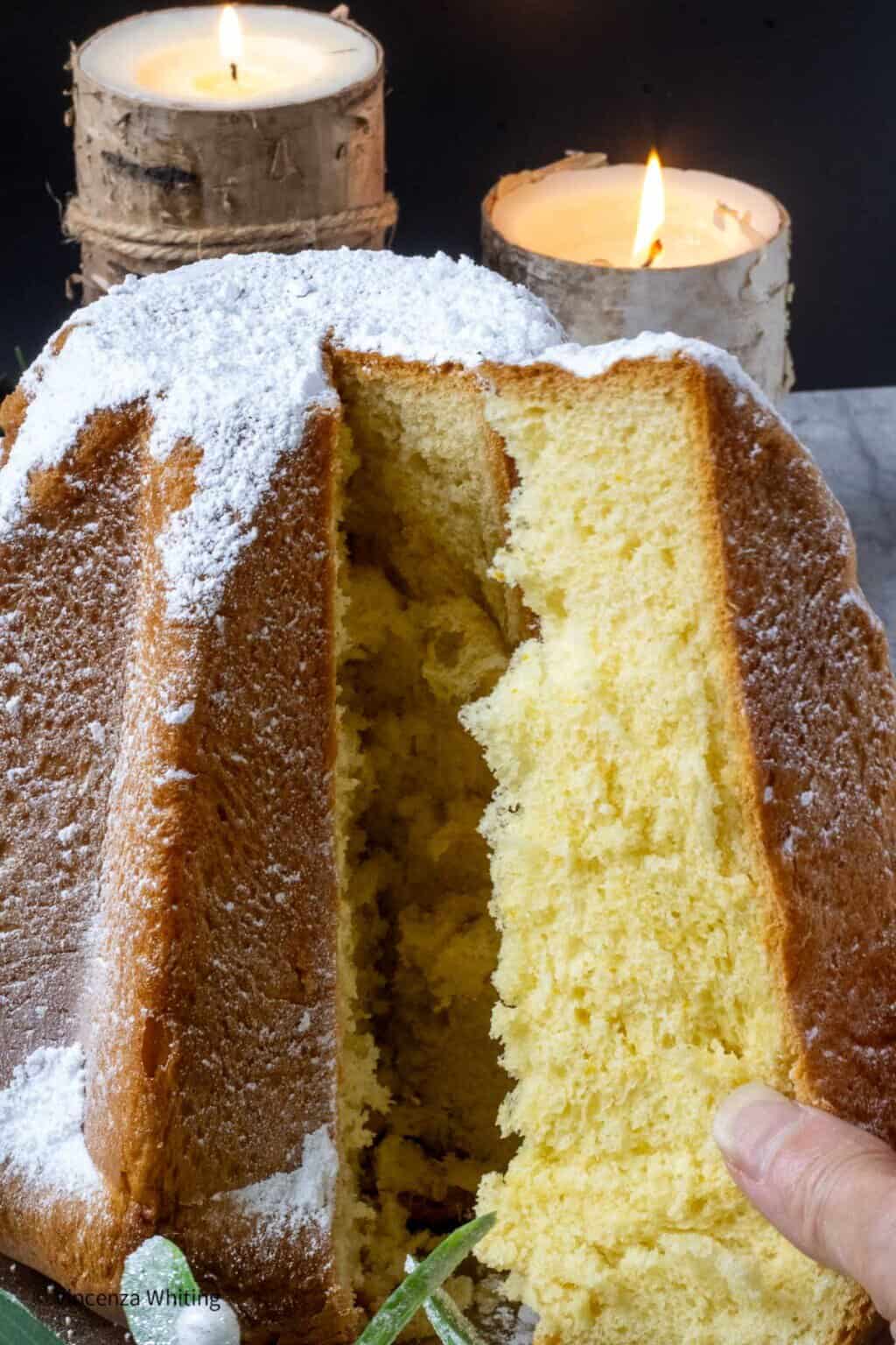 Pandoro - Classic Italian Christmas Cake from Verona - Enza's Quail ...