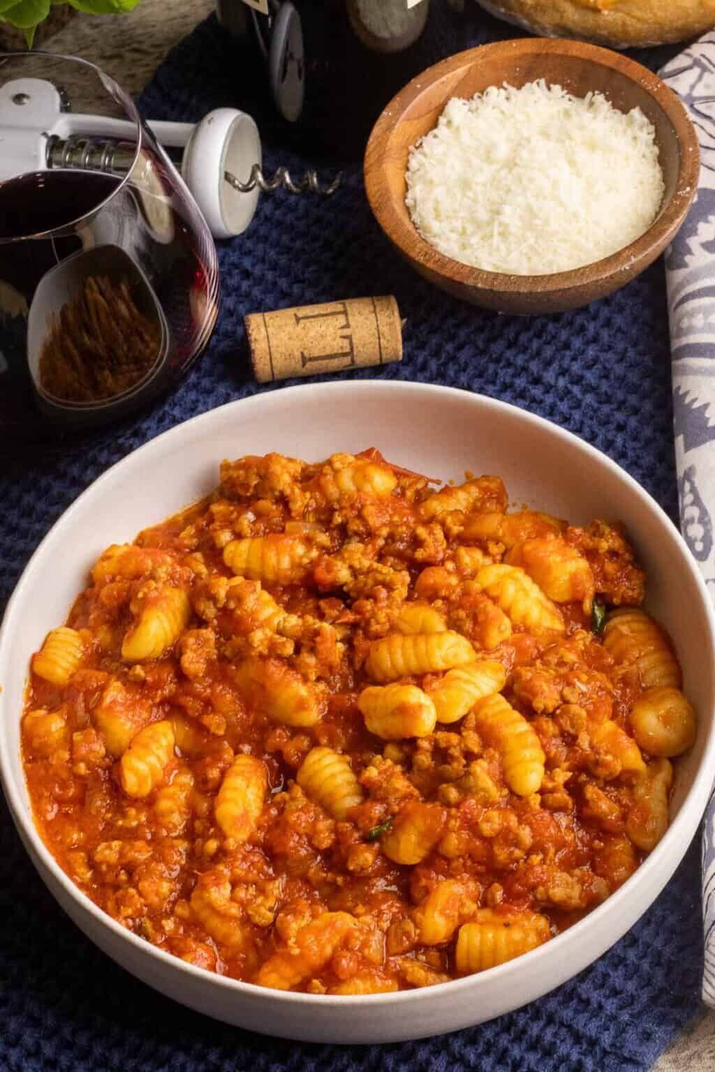 Malloreddus alla Campidanese (Sardinian Sausage Ragu)
